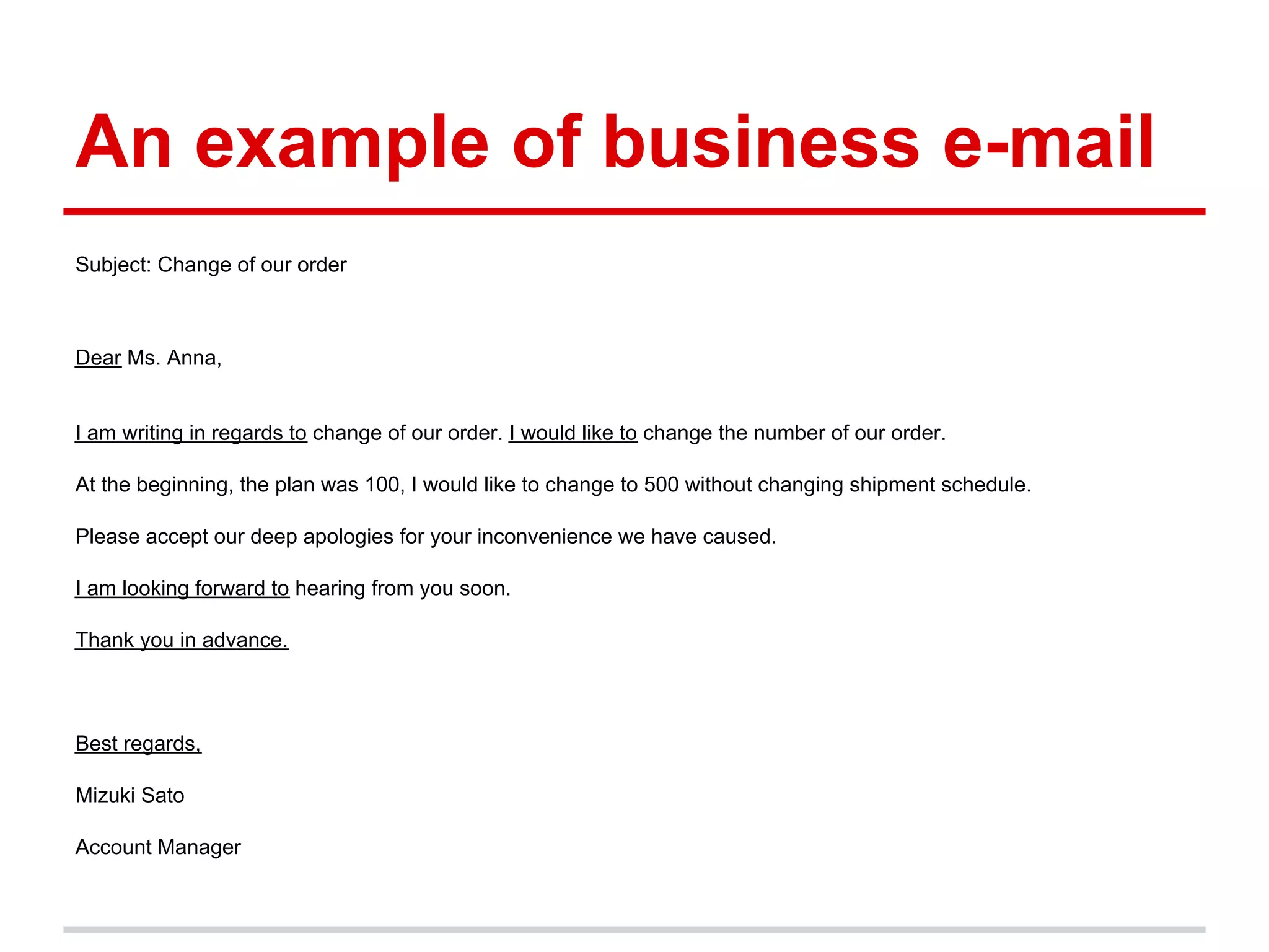 SW3 business e mail | PDF