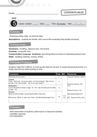 Sw8 lesson plans_term3 | PDF