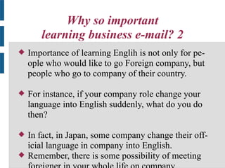 Sending and Writing Business E-mail | PPT