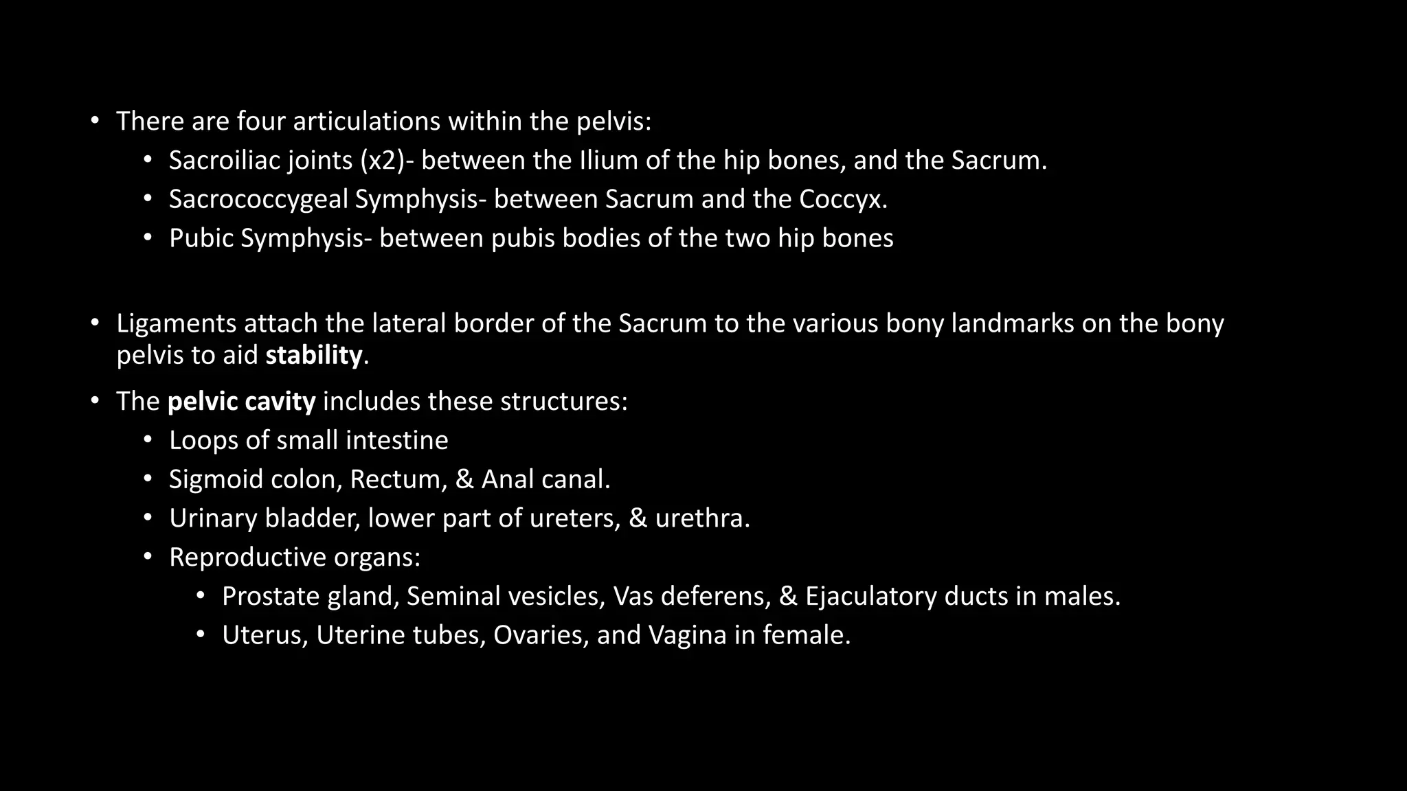 Pelvic Bones Anatomy-Male vs Female Pelvis | PPTX