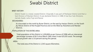 Swabi district | PPTX