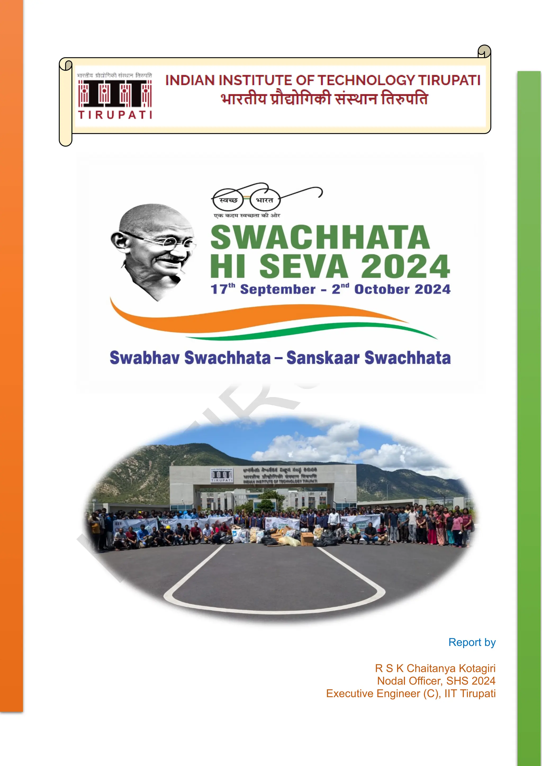 Swachhata Hi Seva 2024 Report_IIT Tirupati.pdf