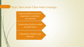 Swachh bharat abhiyan | PPTX