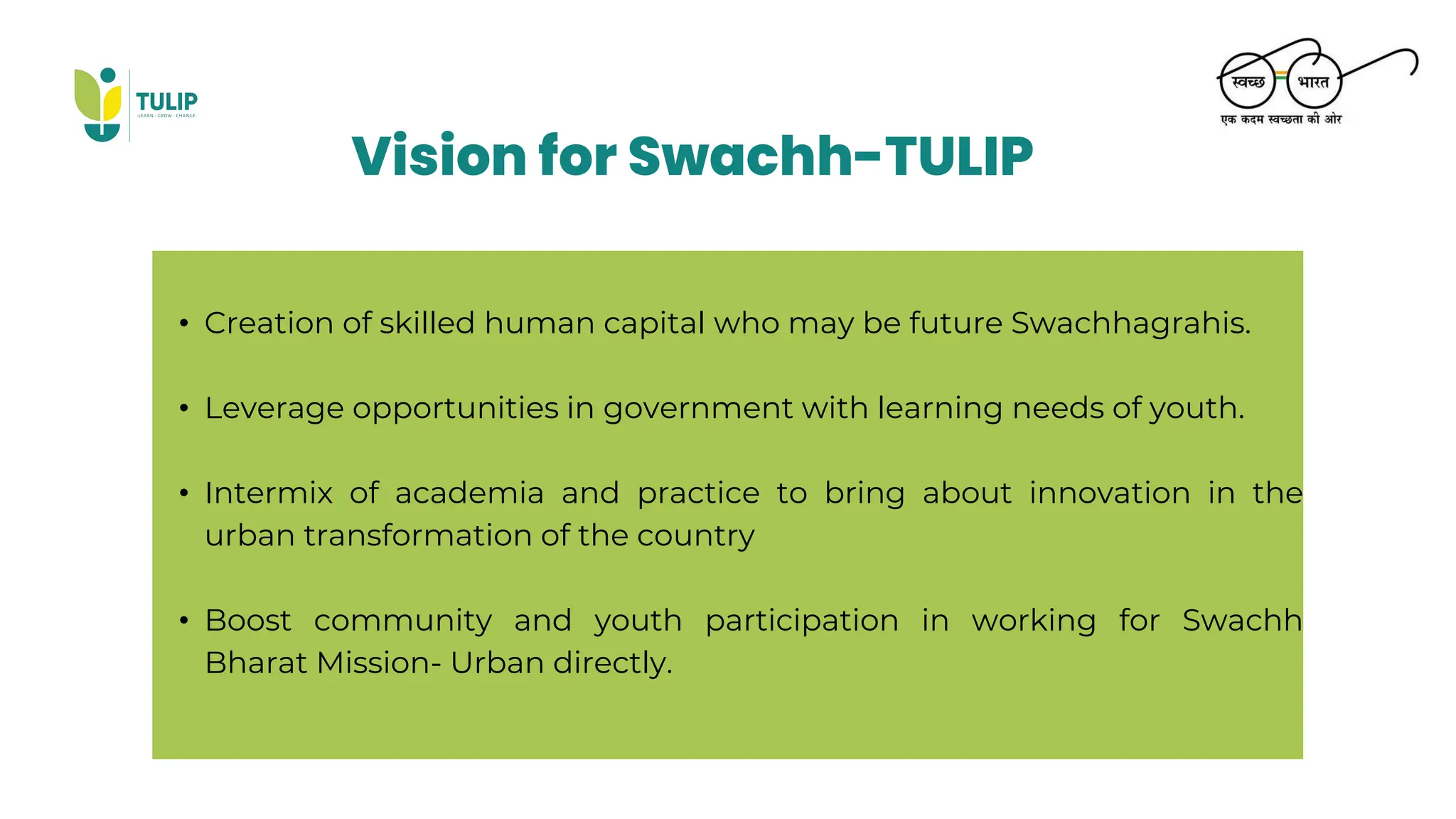 Swachh TULIP PPT.pptx