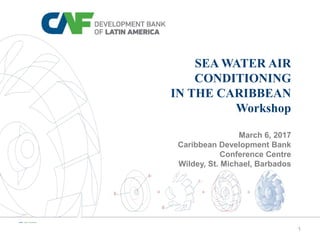 Sea Water Air Conditioning in the Caribbean | PDF