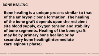 swagatam oral surgery bone graft djlkjsdlfjljl | PPT