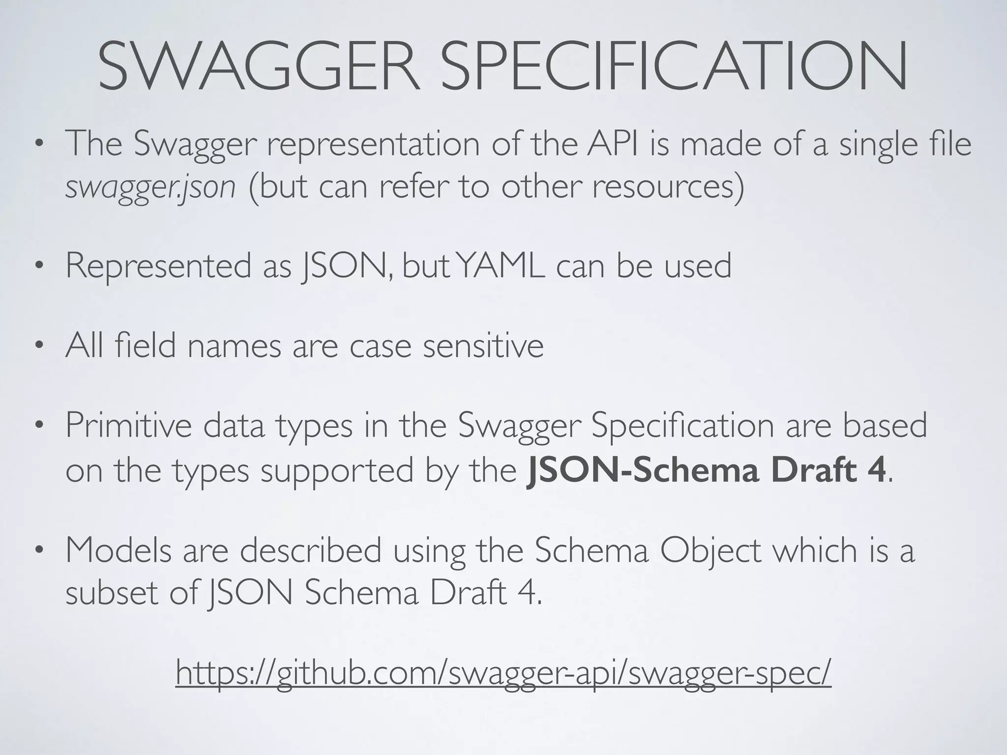 Swagger / Quick Start Guide | PDF
