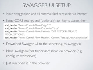 Swagger / Quick Start Guide | PDF