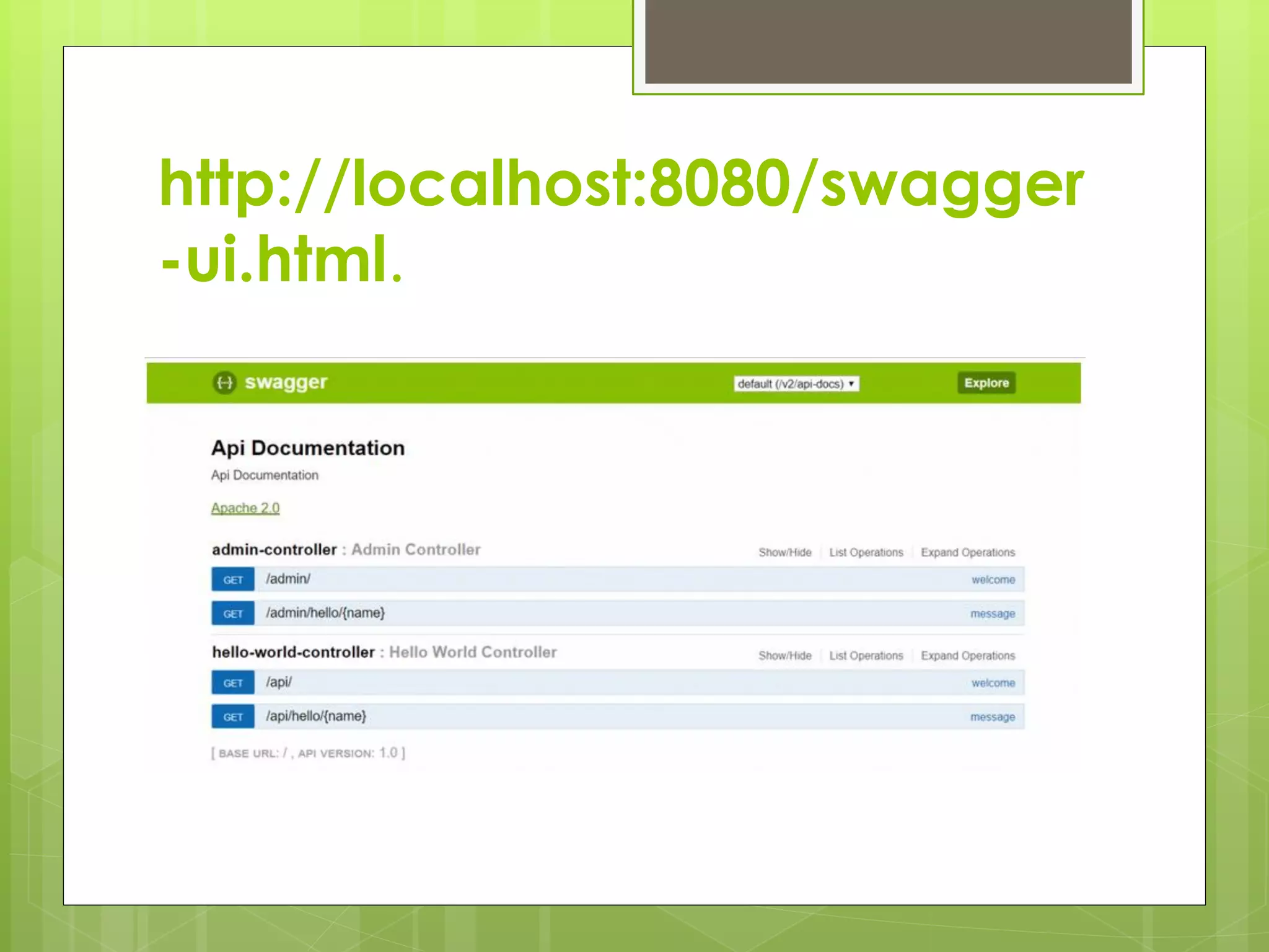 Swagger UI | PPT