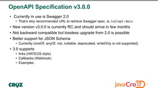 Swagger - Making REST APIs friendlier | PPT