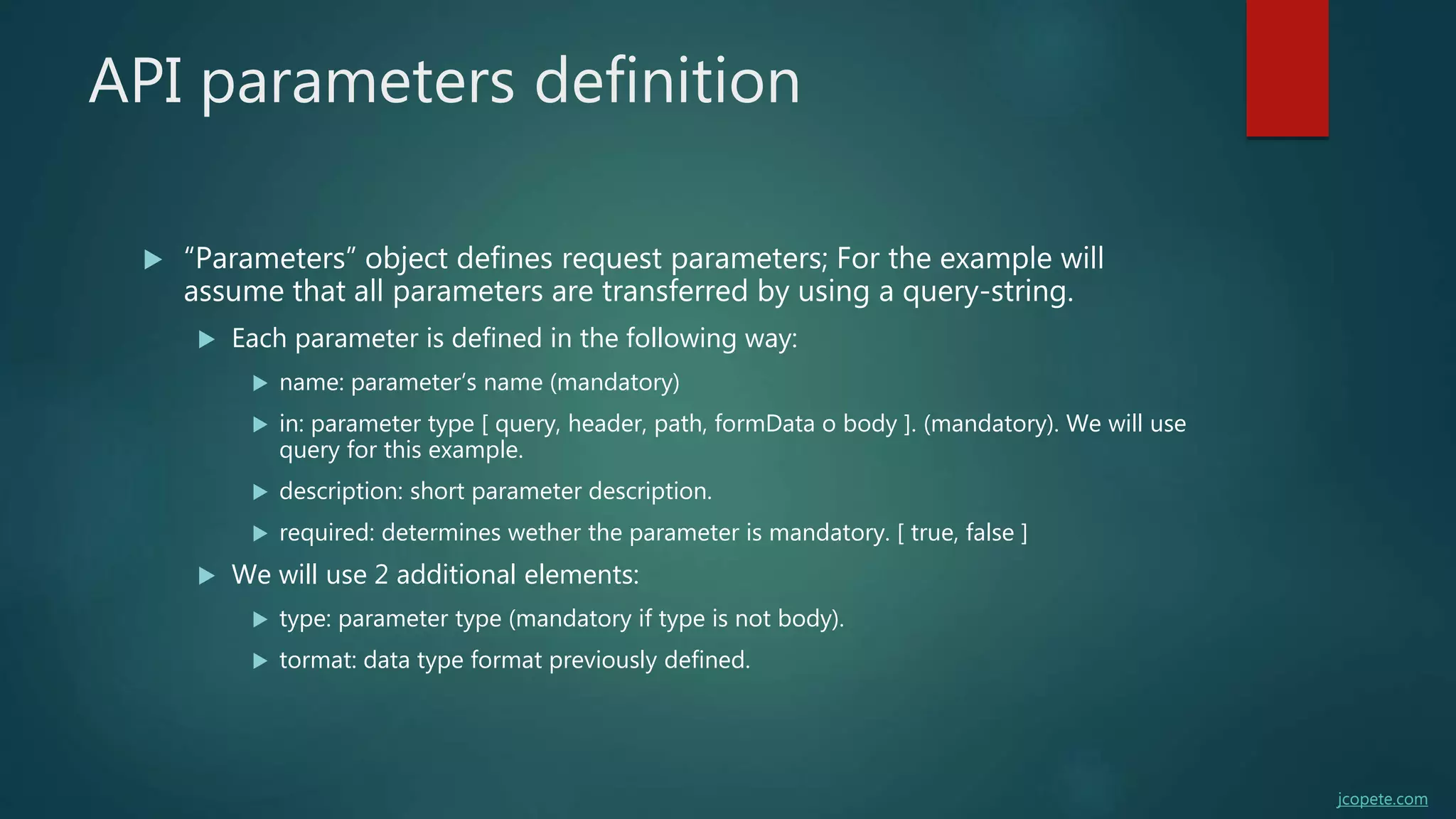 Build Swagger definition - Sample | PPTX | Programming Languages ...