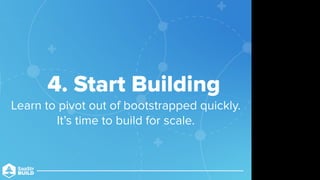 SwagUp - How to build out your marketing from bootstrapping to $100m | PPT