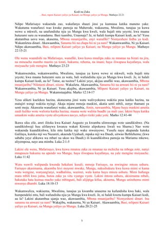 Swahili - Tax and Tithe Biblical Principles.pdf