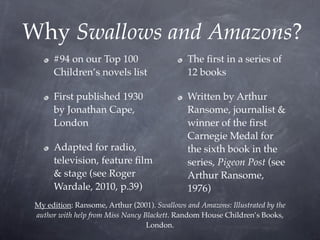 Swallows and Amazons | PPT