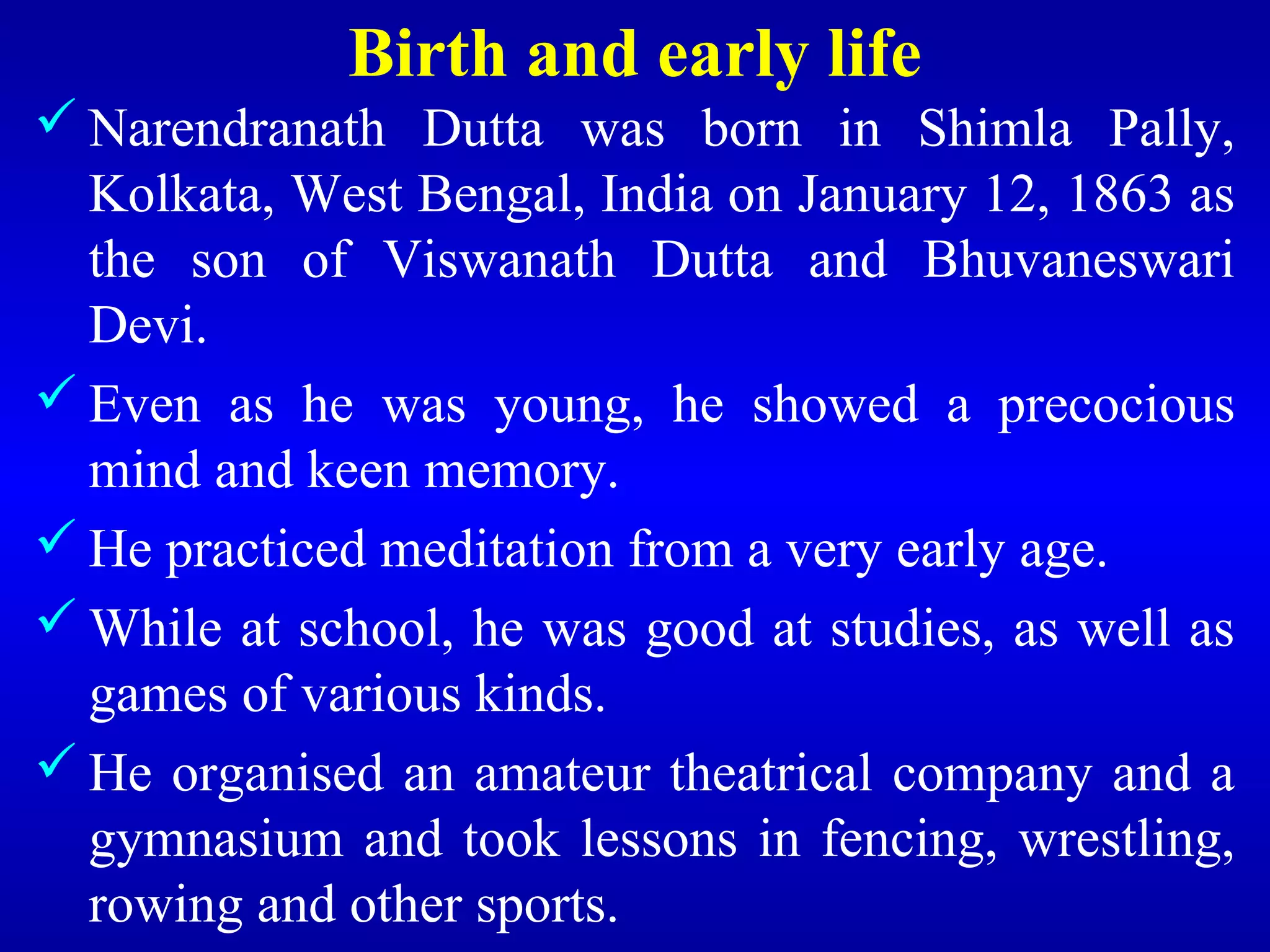 Swami vivekananda-historyppt3218 | PPT