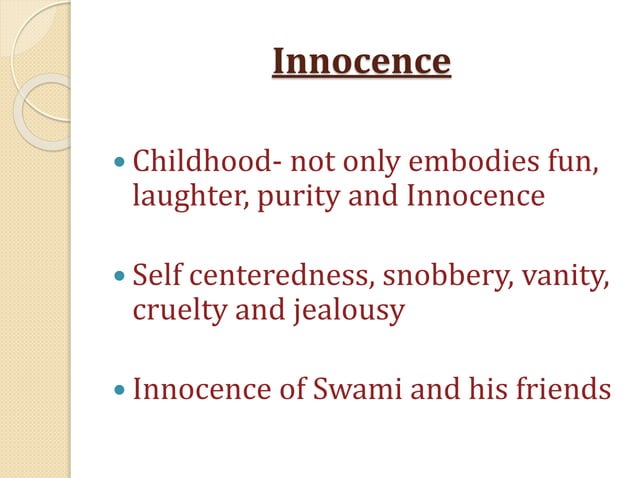 Swami and friends | PPTX