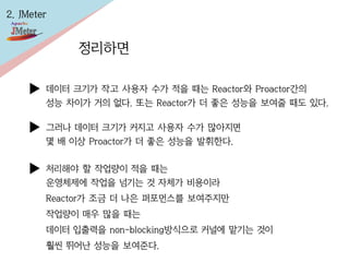 NIO로 구현 Reactor/ Proactor 성능 테스트 | PDF