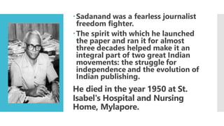 Swaminathan sadanand | PDF