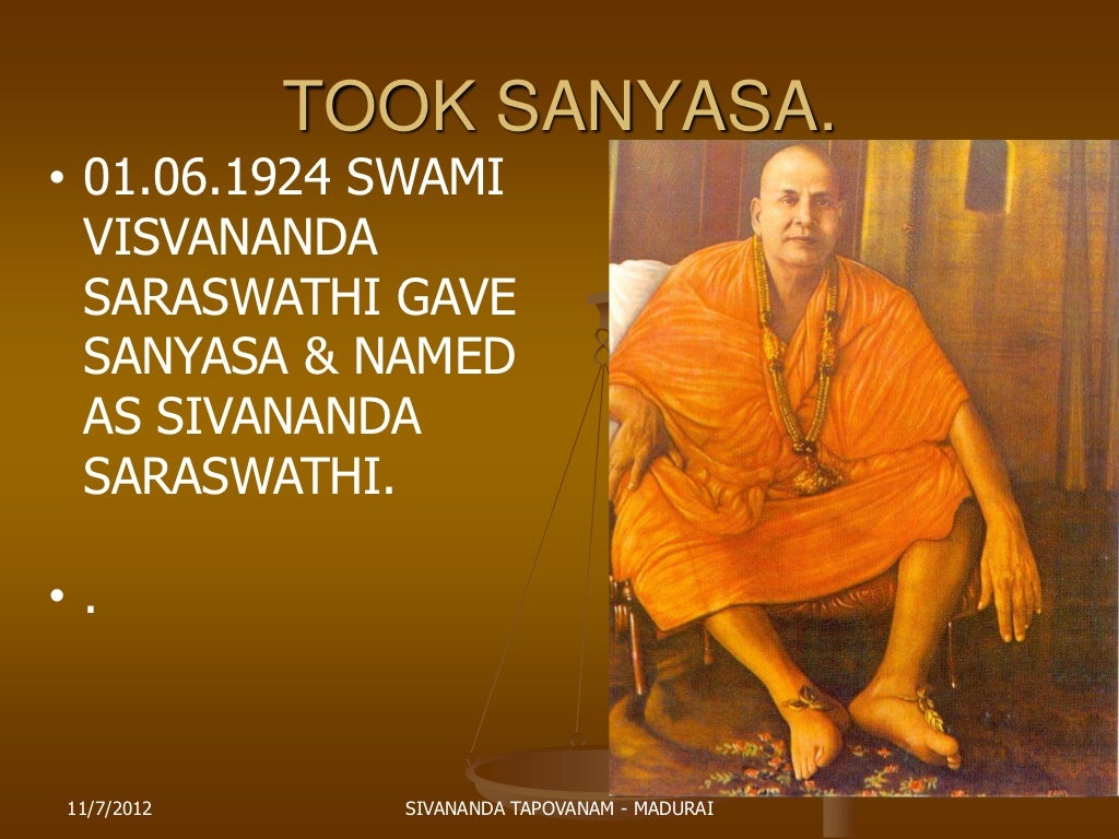 Swami sivananda