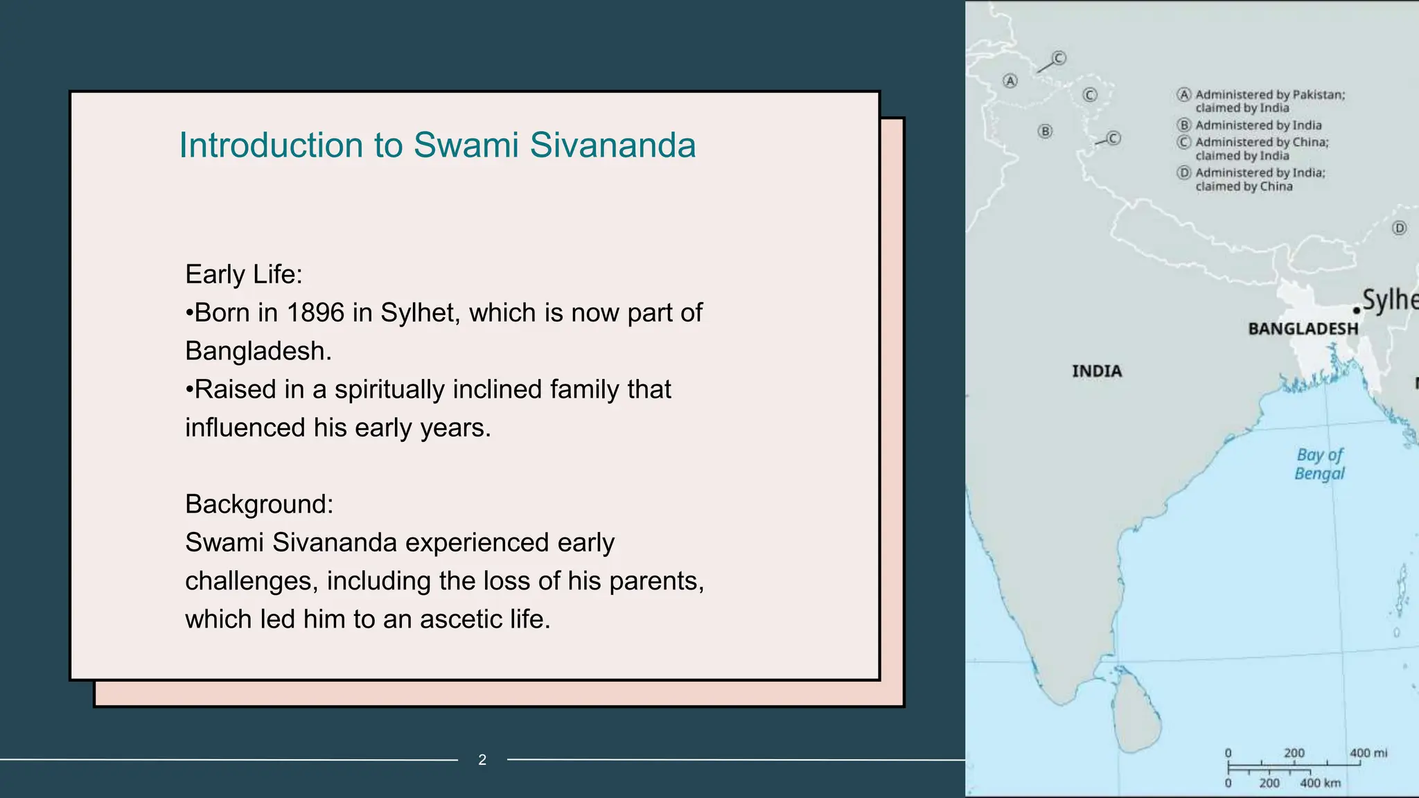 PPT on Swami Sivananda who is a renowned Indian yogi. | PPTX