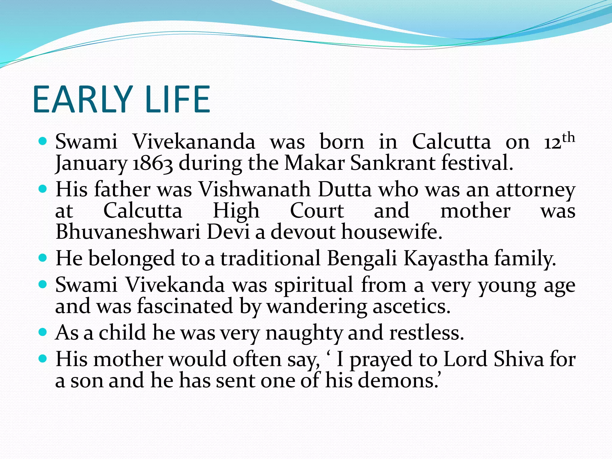 Swami Vivekananda | PPTX