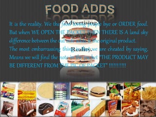 Advertisement Vs Reality | PPSX