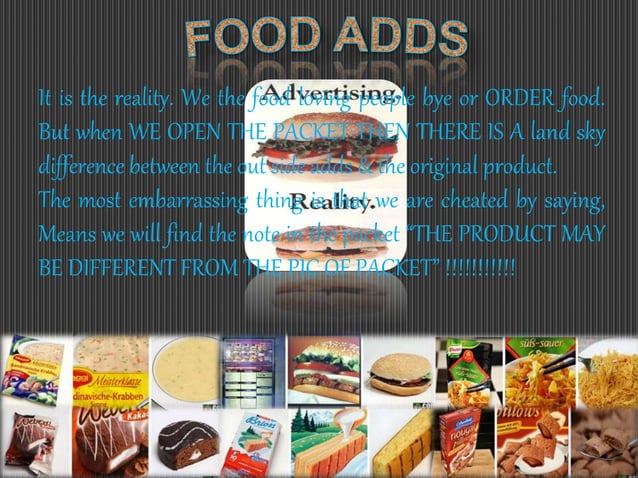 Advertisement Vs Reality | PPSX