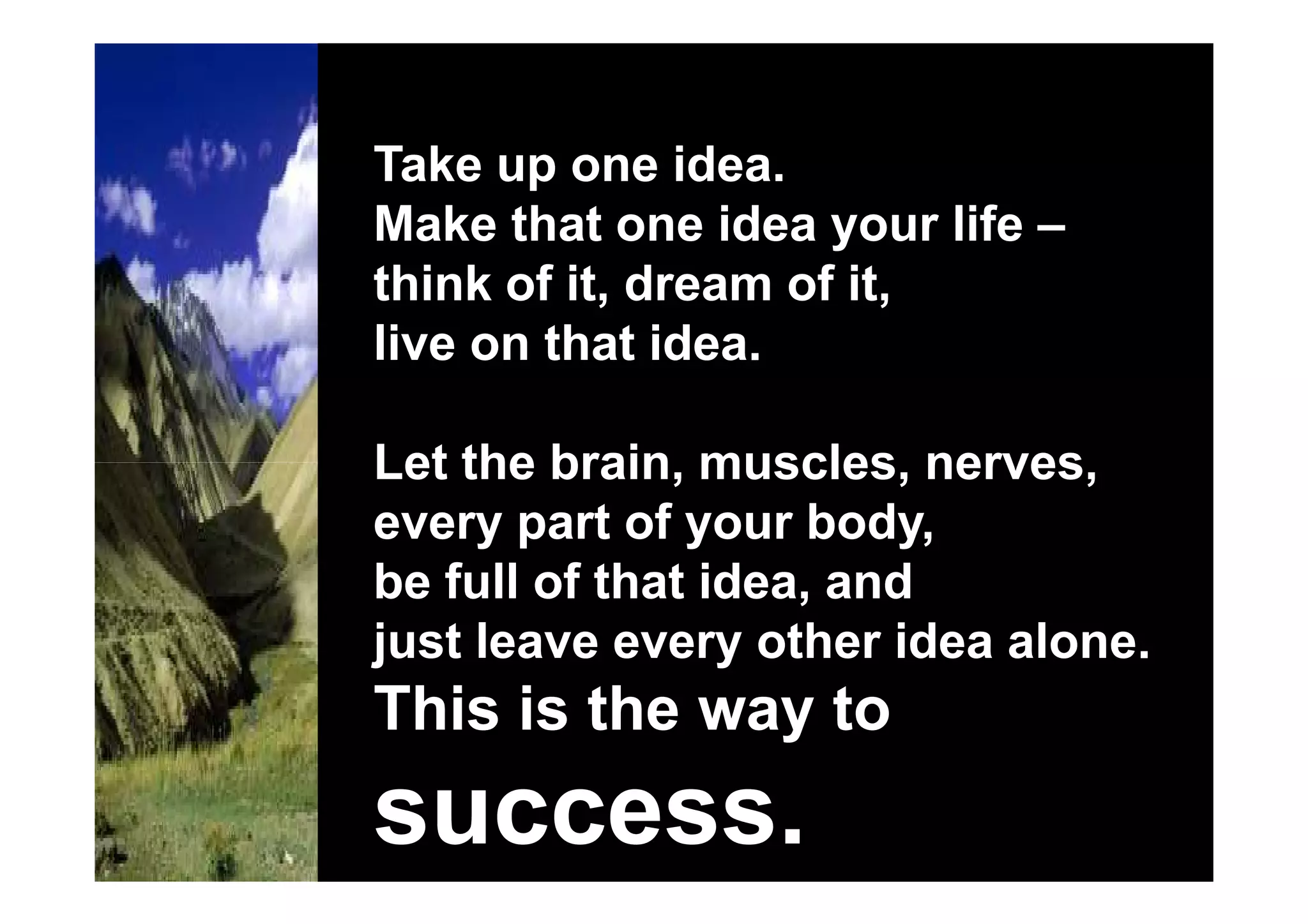 Swami vivekananda on powers of the mind | PDF