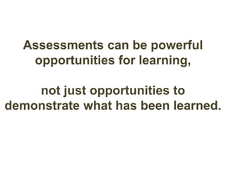 Swan - assessment matters | PPT