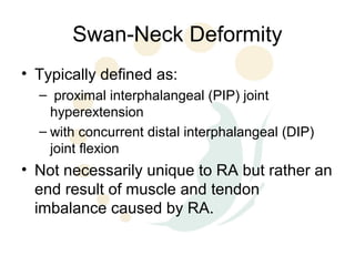 Swan neck-deformity | PPT