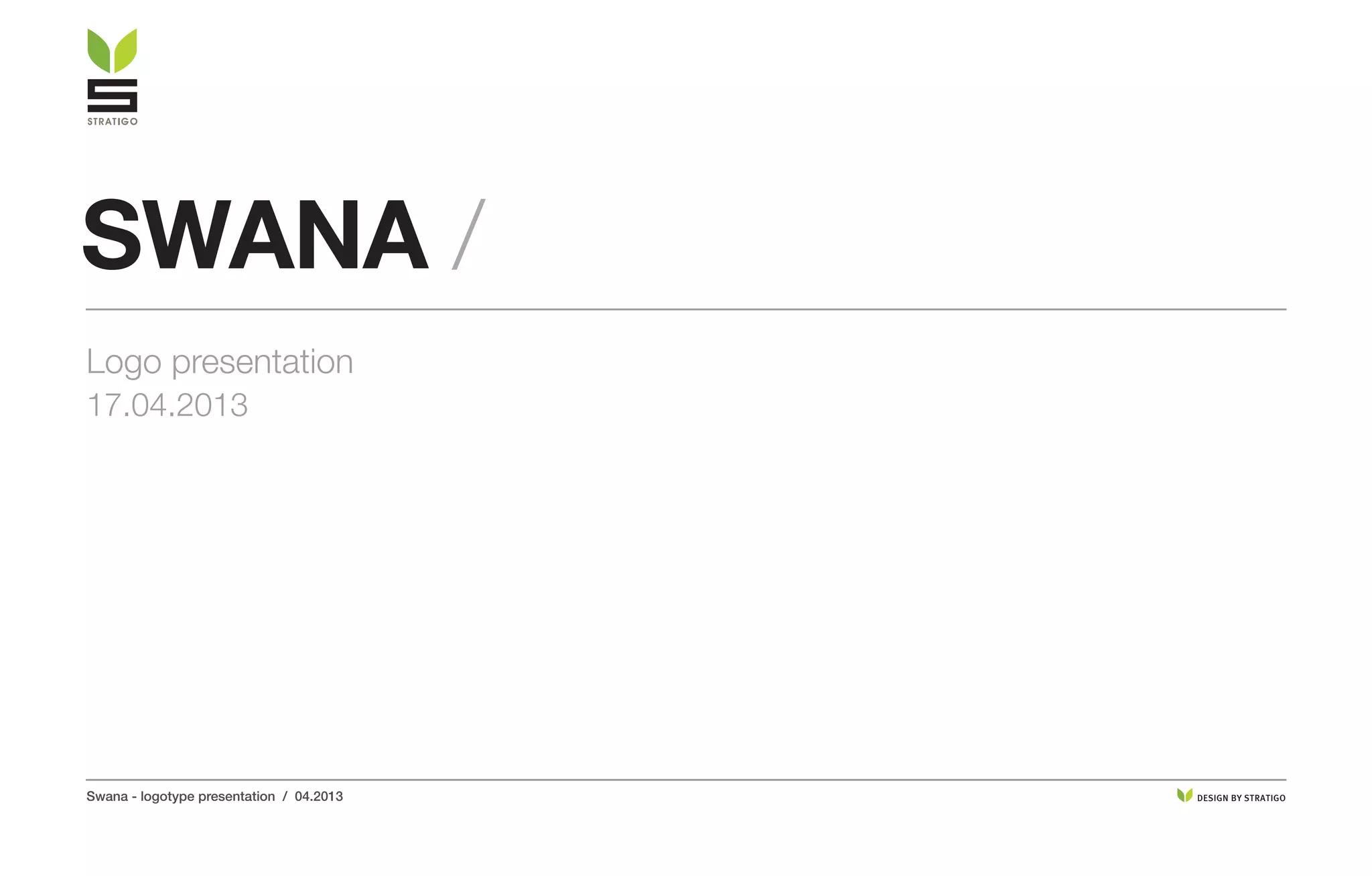 Swana - logo presentation | PDF