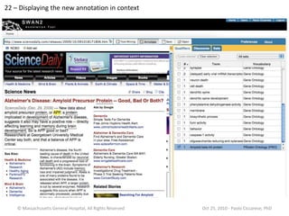 Swan Annotation Tool - Text Mining | PPT