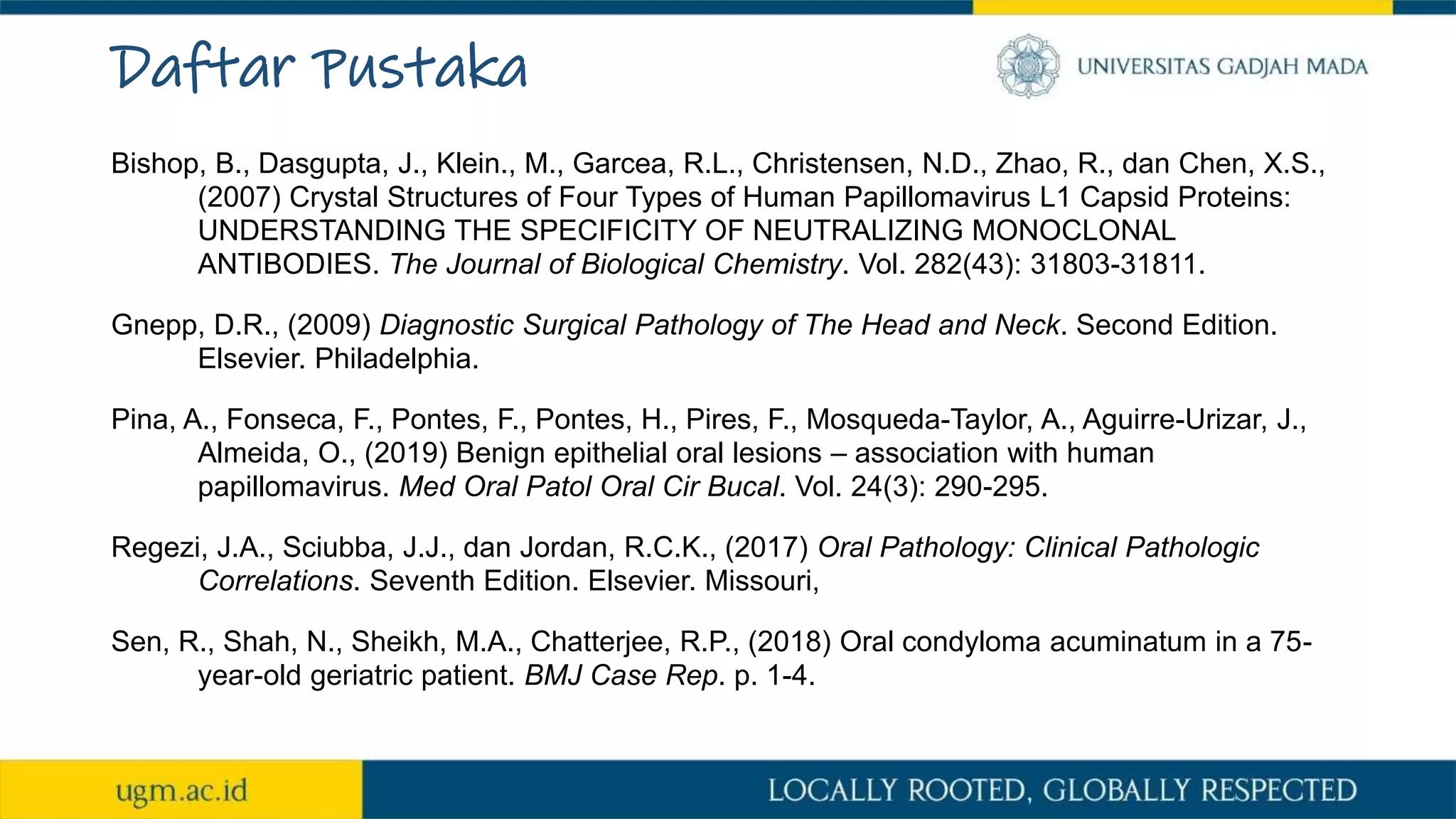 Oral Condyloma Acuminatum | PPTX