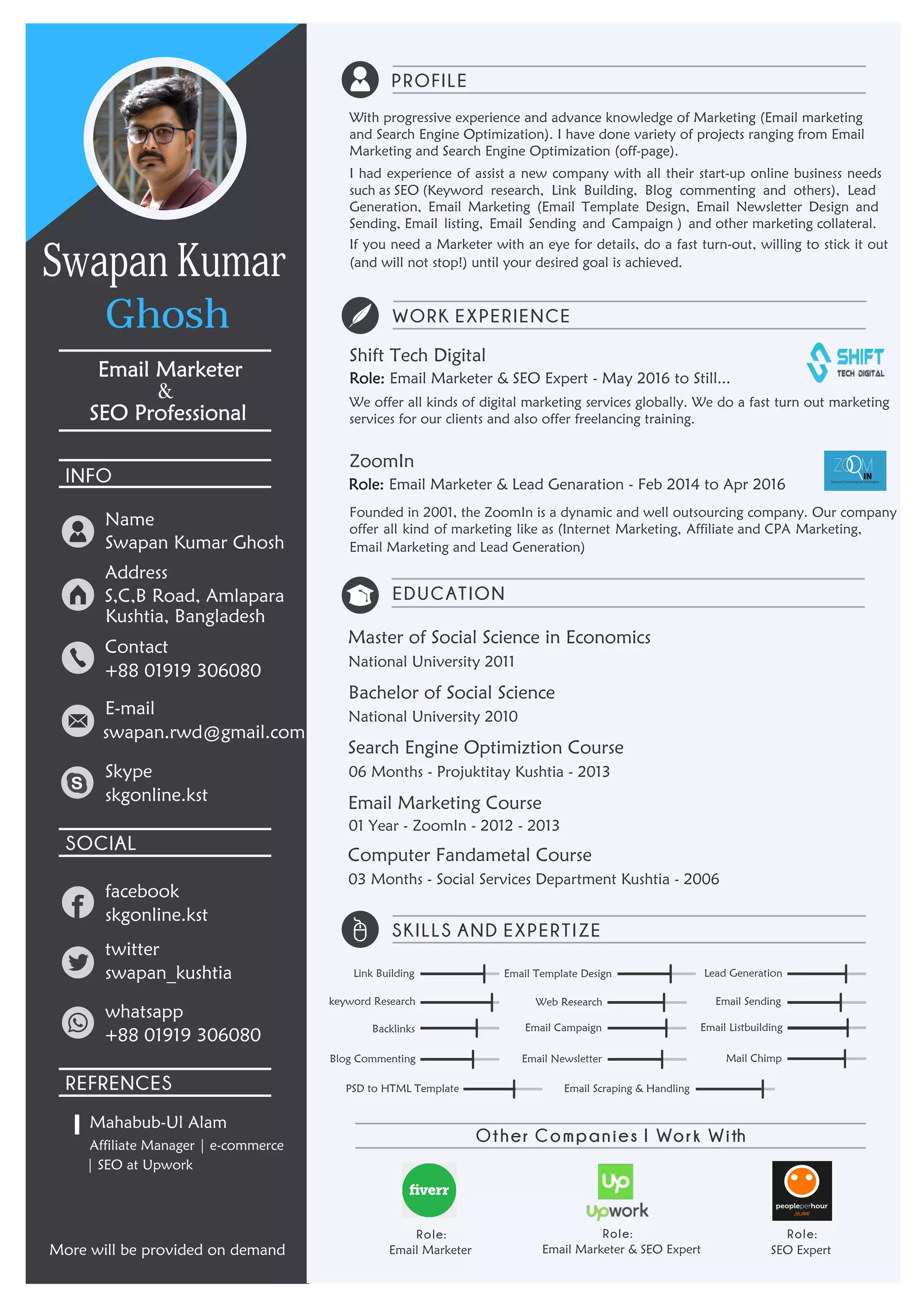 Swapan Kumar Ghosh Portfolio Pdf