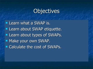 SWAP Badge Class | PPT