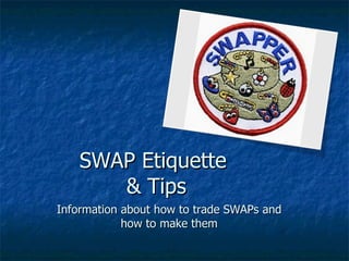 SWAP Badge Class | PPT