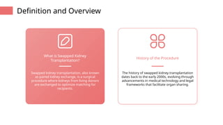 swap kidney transplant a pathway to donor matching | PPTX