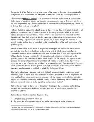 Judicial Review | DOCX