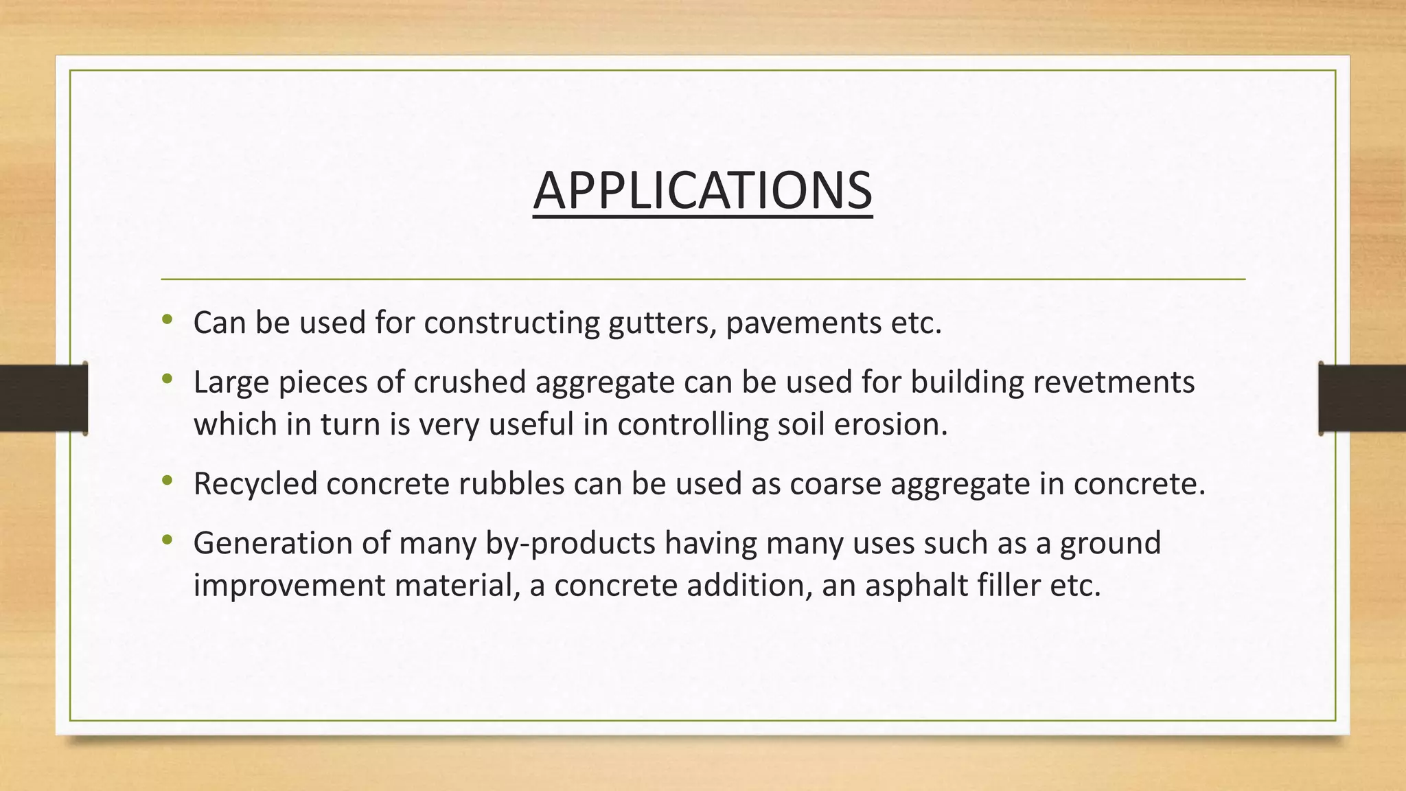 SELF-COMPACTING CONCRETE USING RECYCLED COARSE AGGREGATE | PPTX