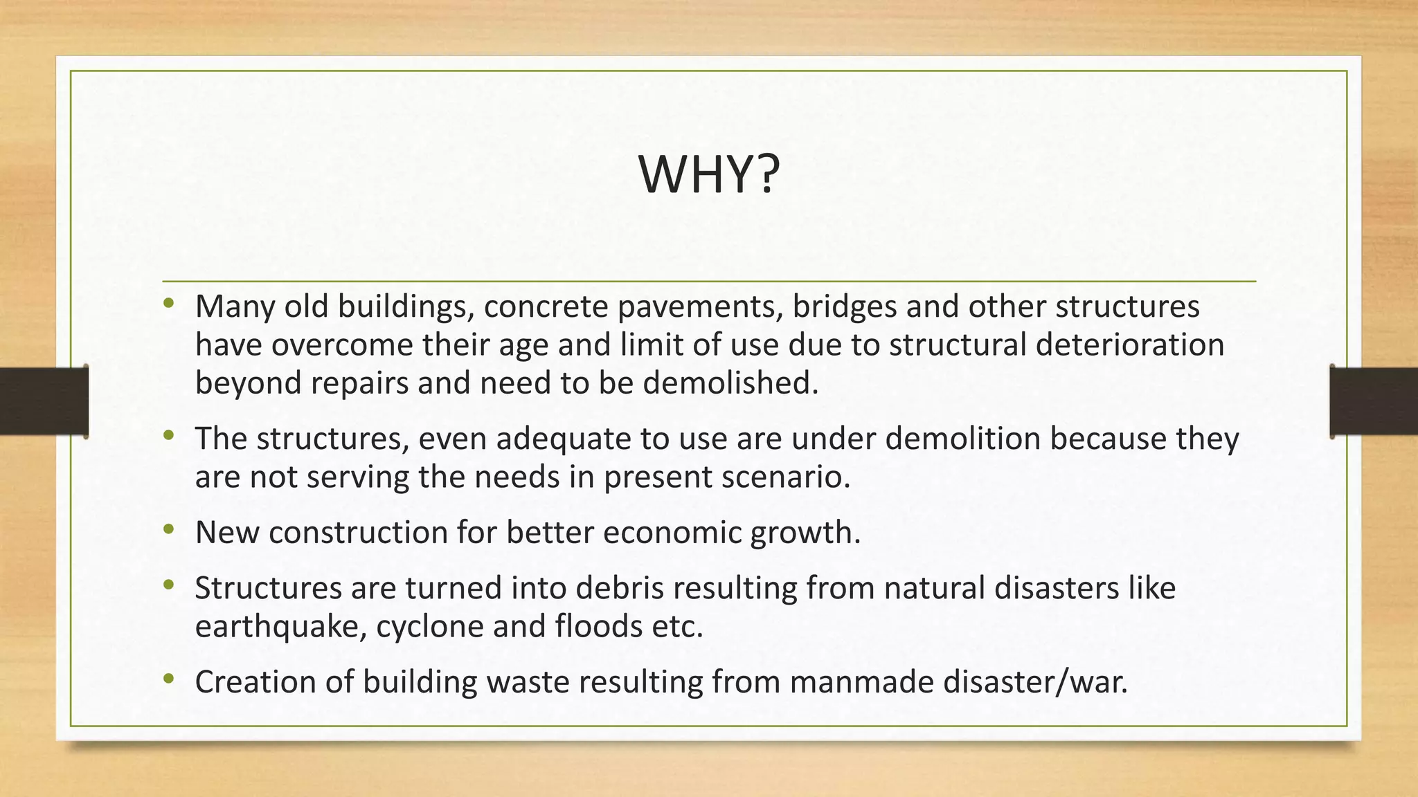 SELF-COMPACTING CONCRETE USING RECYCLED COARSE AGGREGATE | PPTX