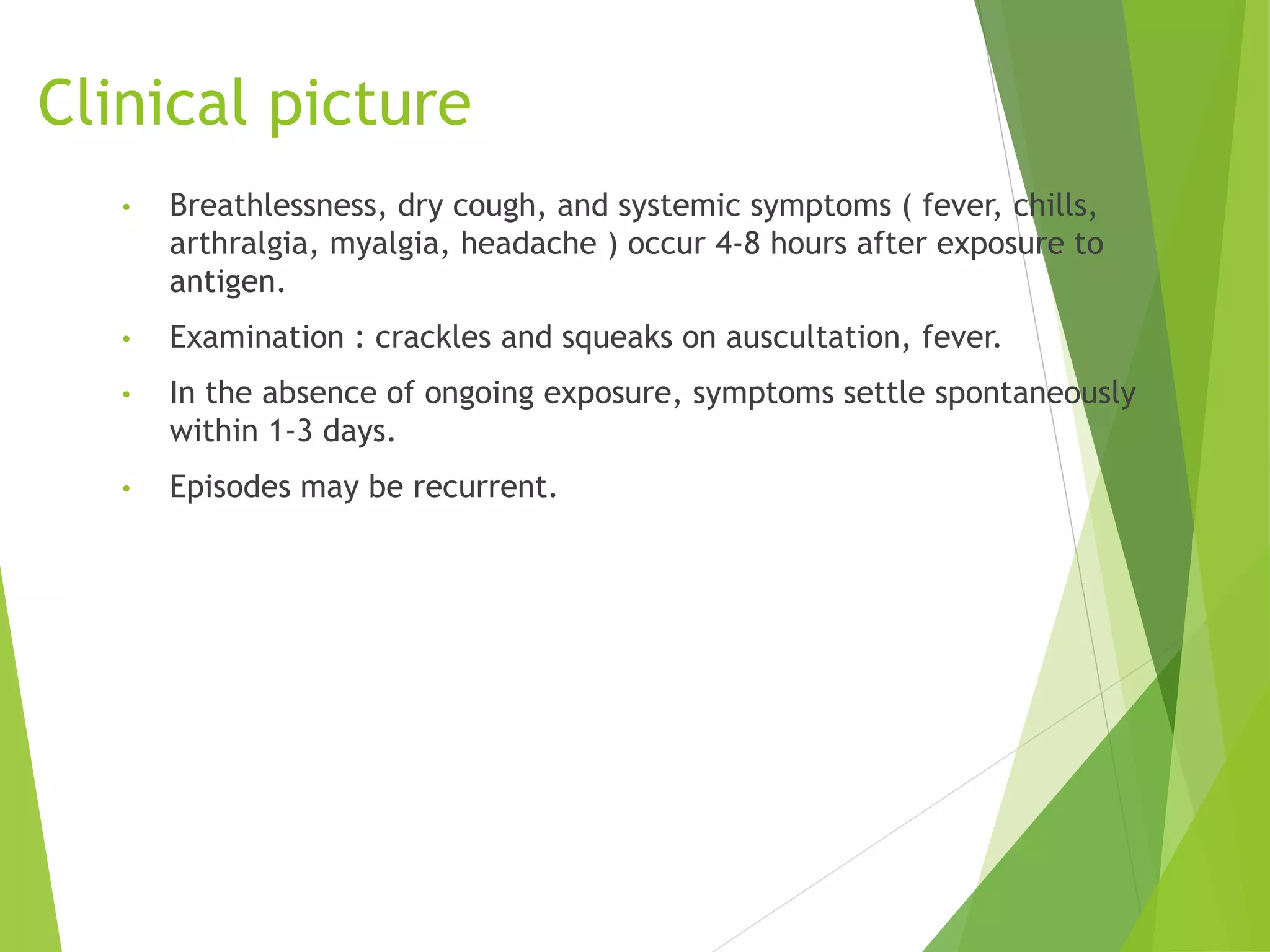 farmer's lung disease | PPTX