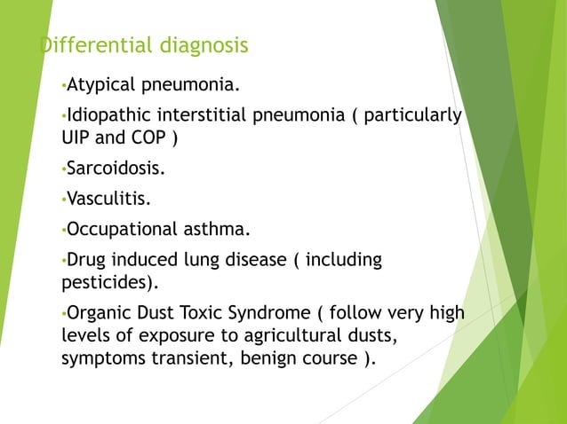 farmer's lung disease | PPTX