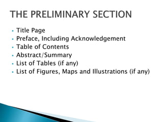 Research Report Writing | PPTX