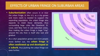 urban fringes | PPTX