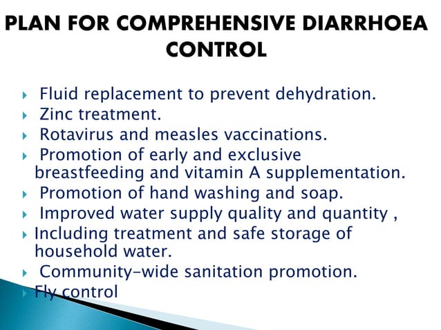 acute diarrhoeal diseases | PPTX