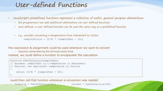 predefined and user defined functions | PPTX