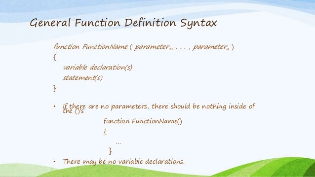 Predefined And User Defined Functions