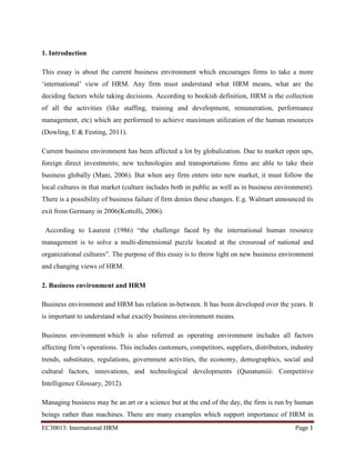 IHRM-Swapnil Mali | PDF