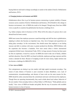 IHRM-Swapnil Mali | PDF