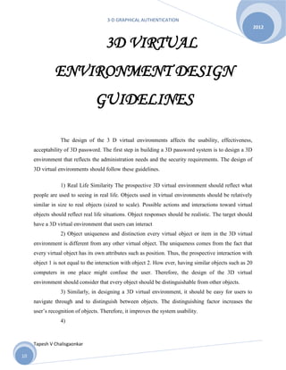 Graphical authintication | PDF